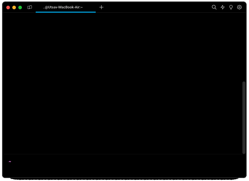 Warp: Unzip A tar.gz File