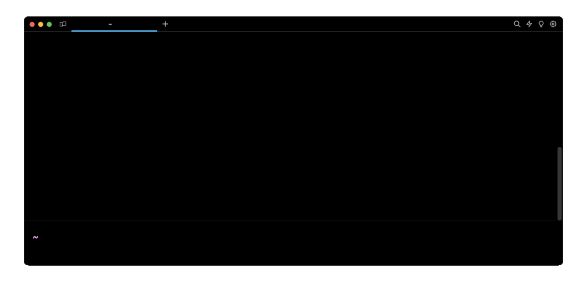 Warp: Filter Command Output