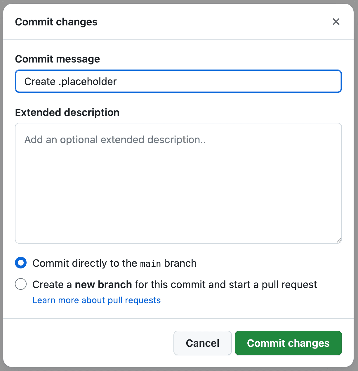 Warp: How To Create a Folder In a GitHub Repository