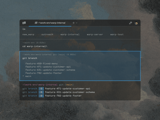 Warp: Warp, the intelligent terminal, now available on Windows!