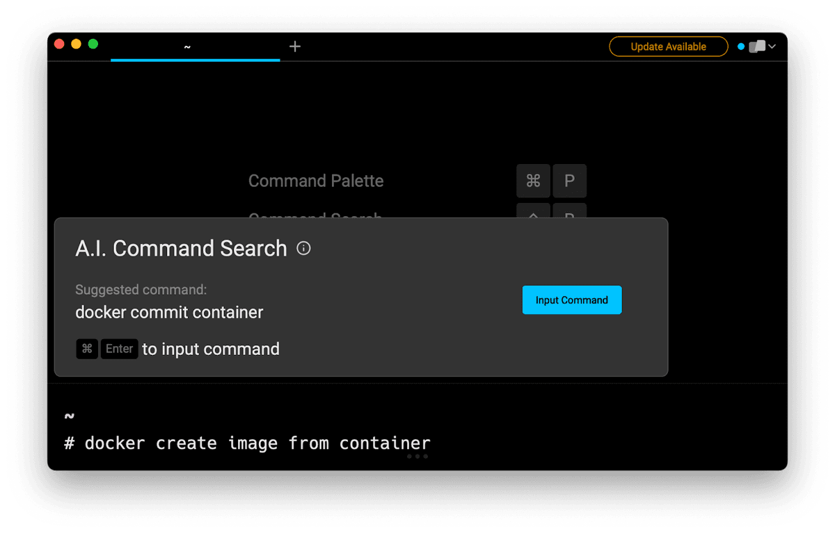 Warp: How To Save a Docker Container as an Image