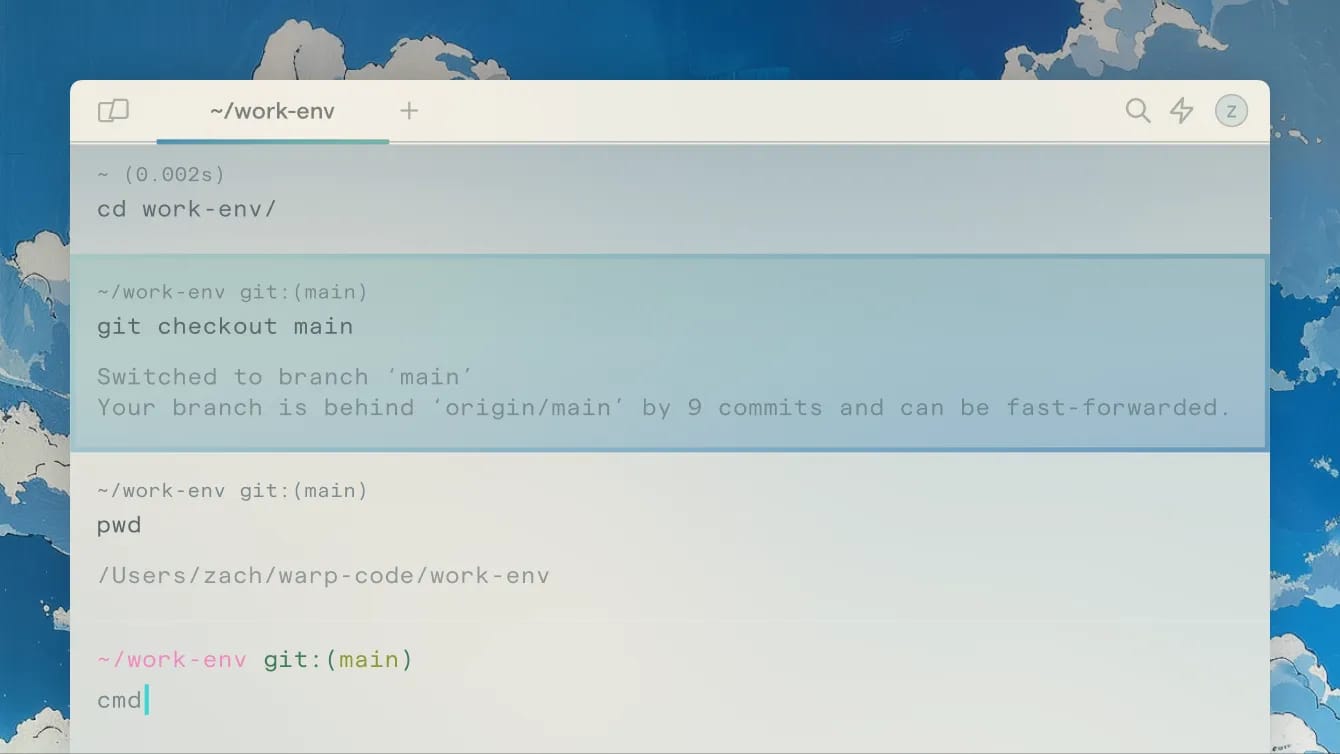 Warp, a Mac Terminal for the 21st Century | Warp