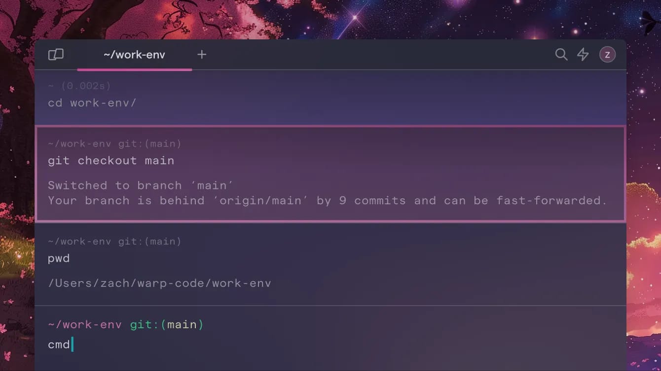 Warp, a Mac Terminal for the 21st Century | Warp